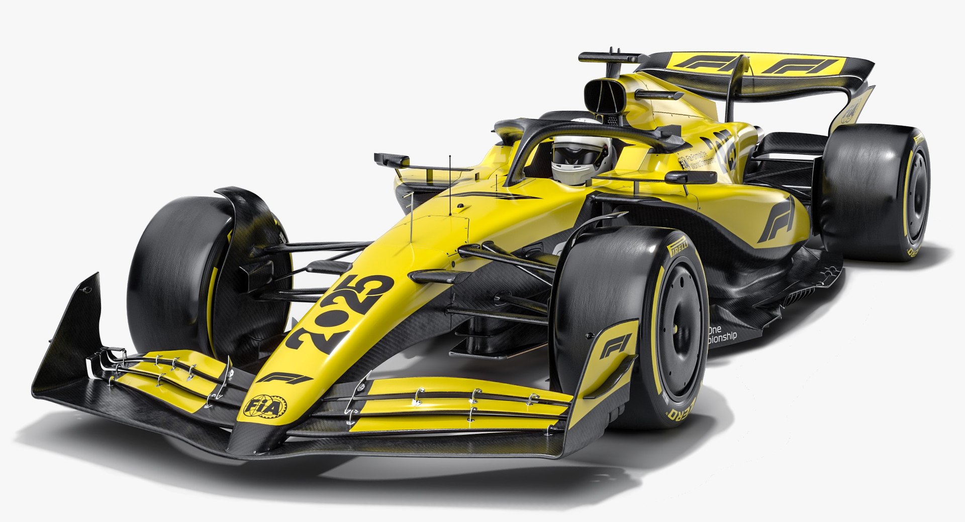 3D Common Formula 1 2025 F1 Race Car Mockup Model - TurboSquid 2404561