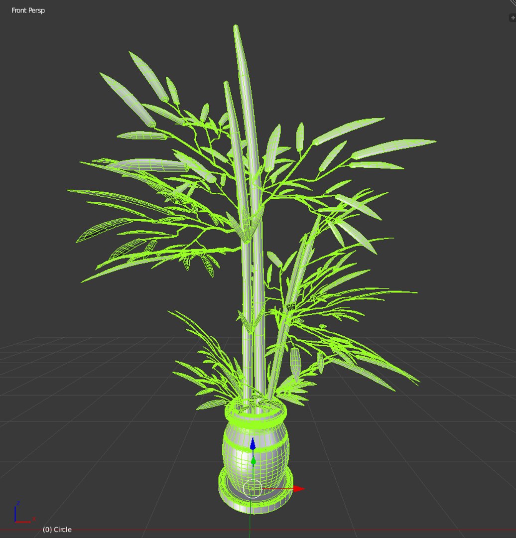 Plant Bamboo Tree 3D Model - TurboSquid 1357448