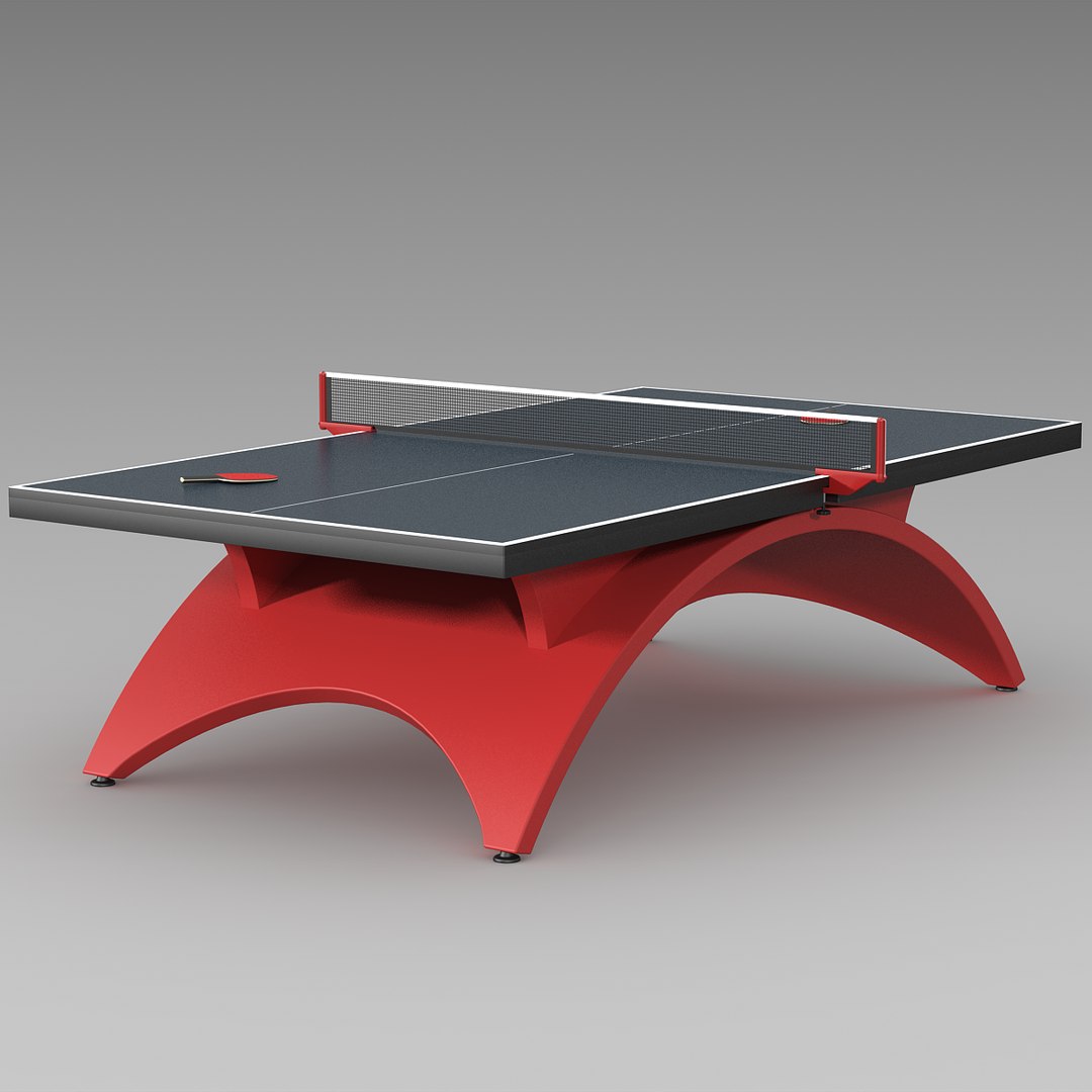 Ping Pong Table 3d Model