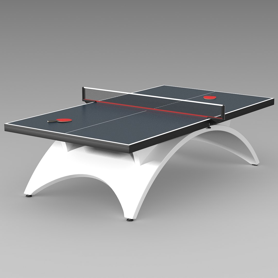 Ping Pong Table 3d Model