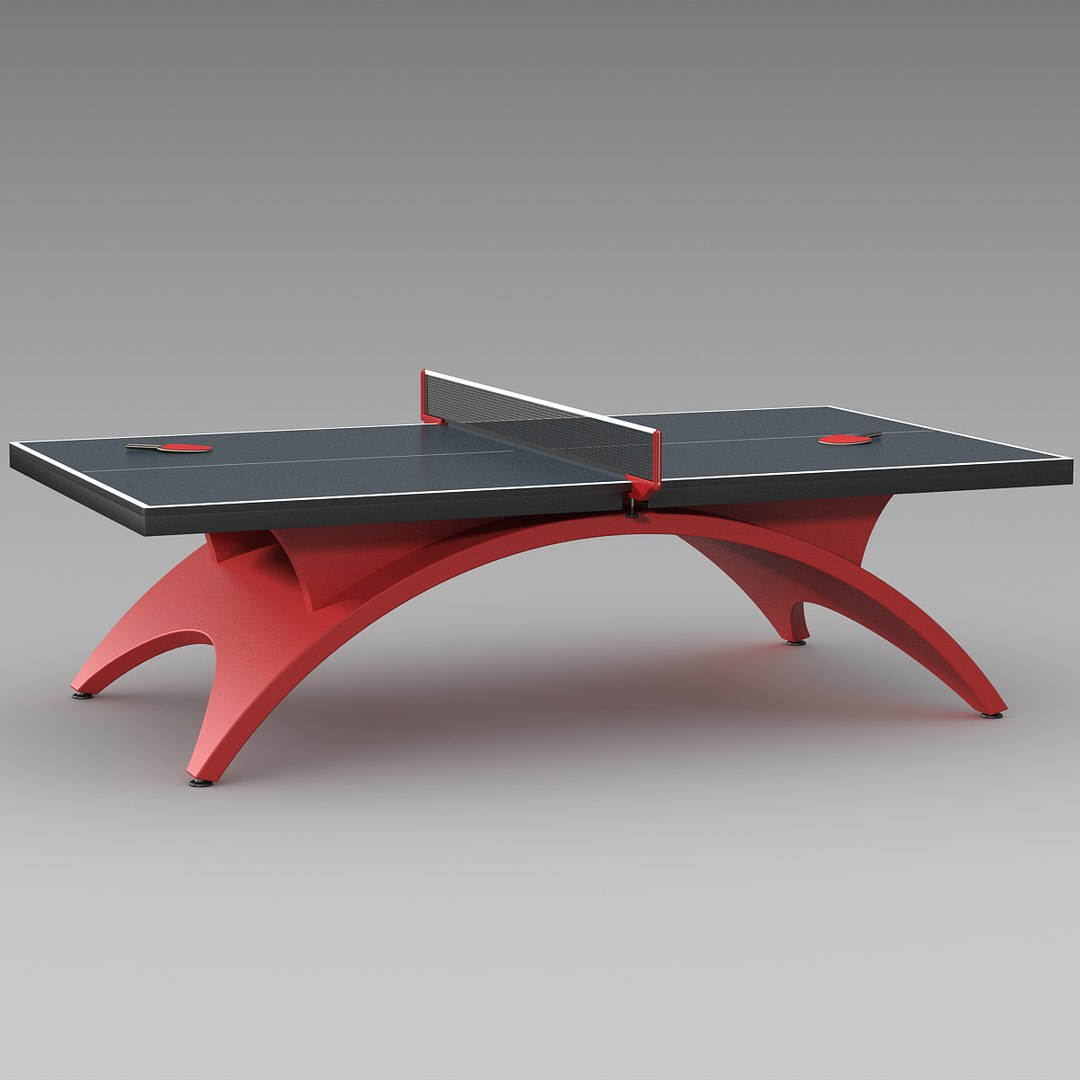 Ping Pong Table 3d Model