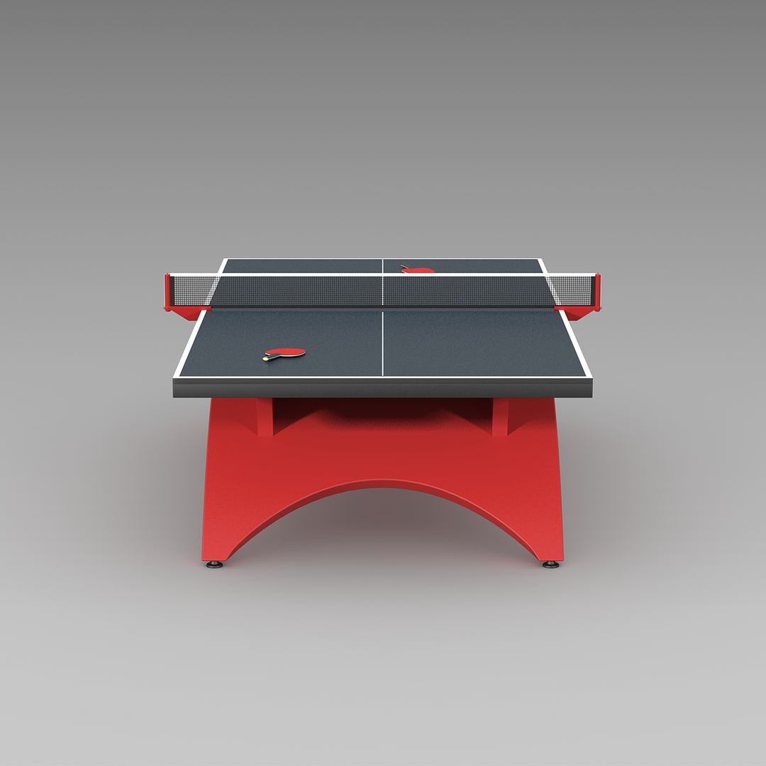 Ping Pong Table 3d Model