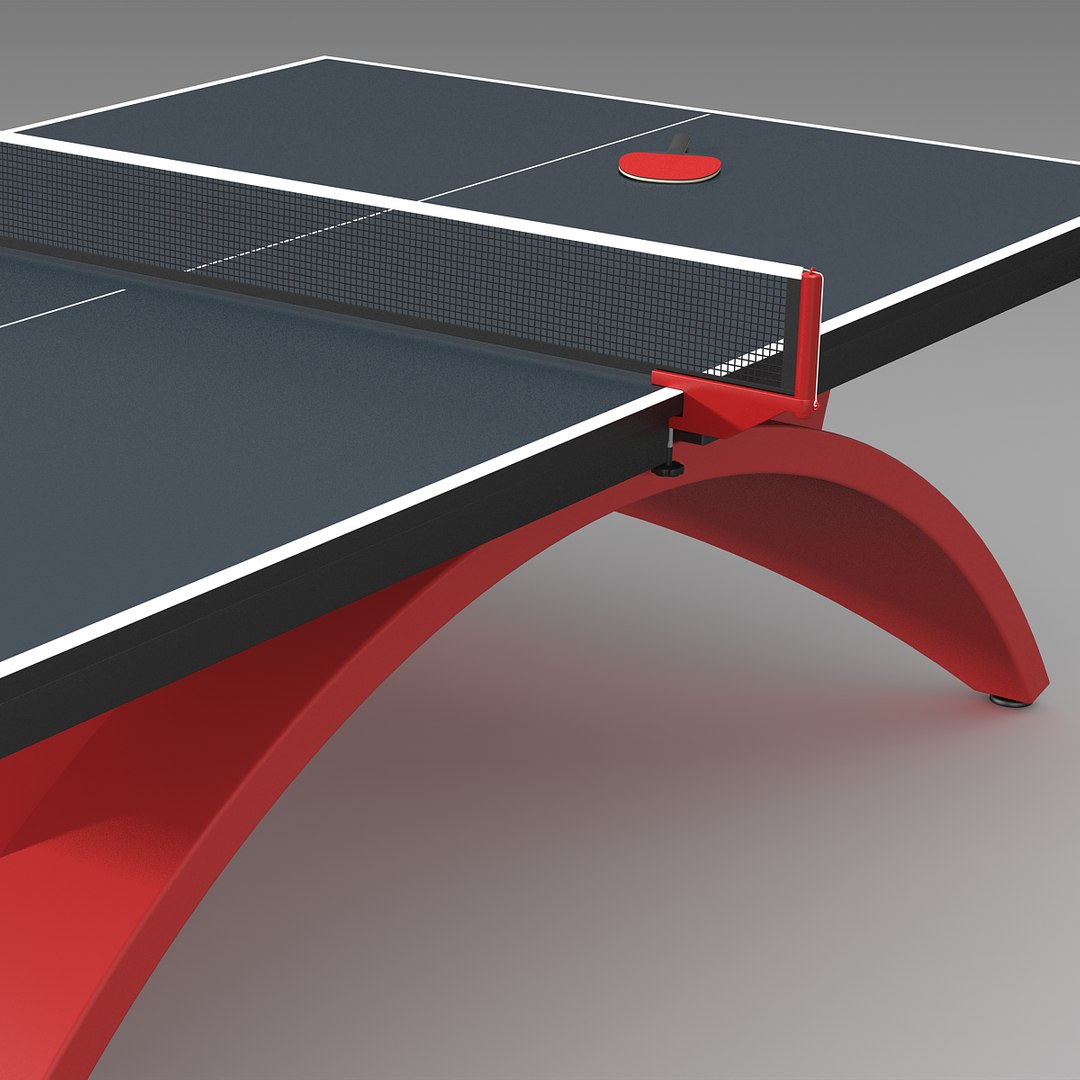 Ping Pong Table 3d Model