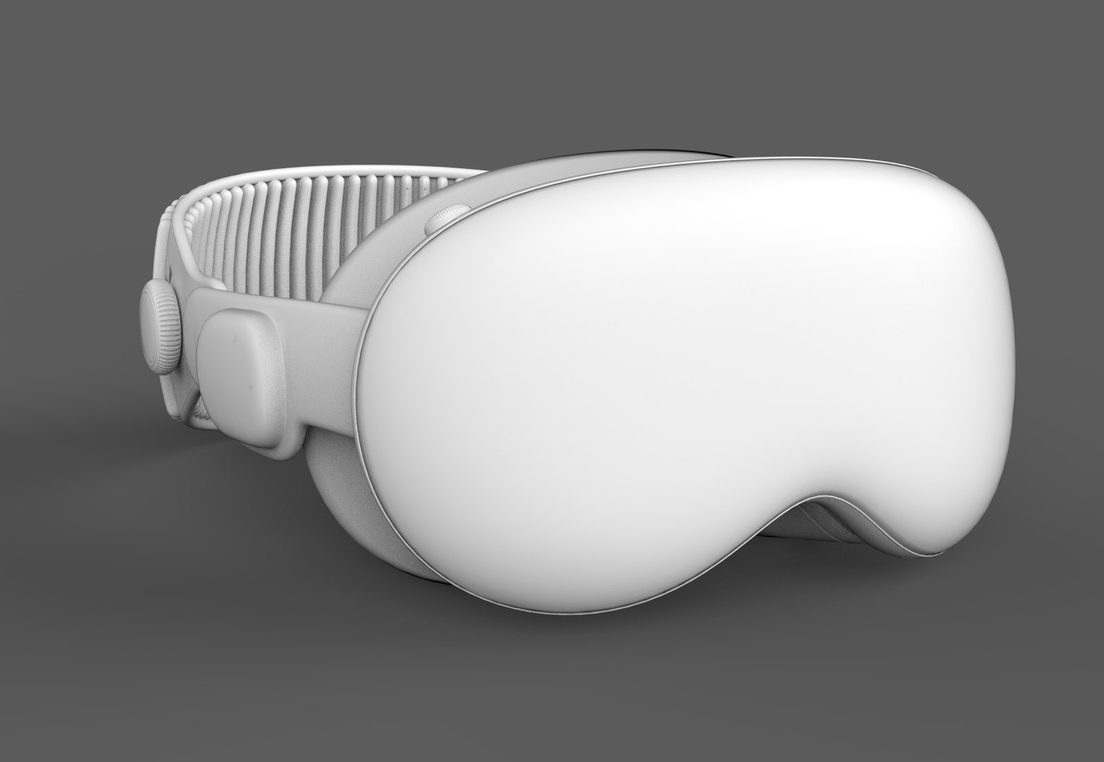 3D Apple VR Headset 2023 Vision Pro 3D Model - TurboSquid 2085392