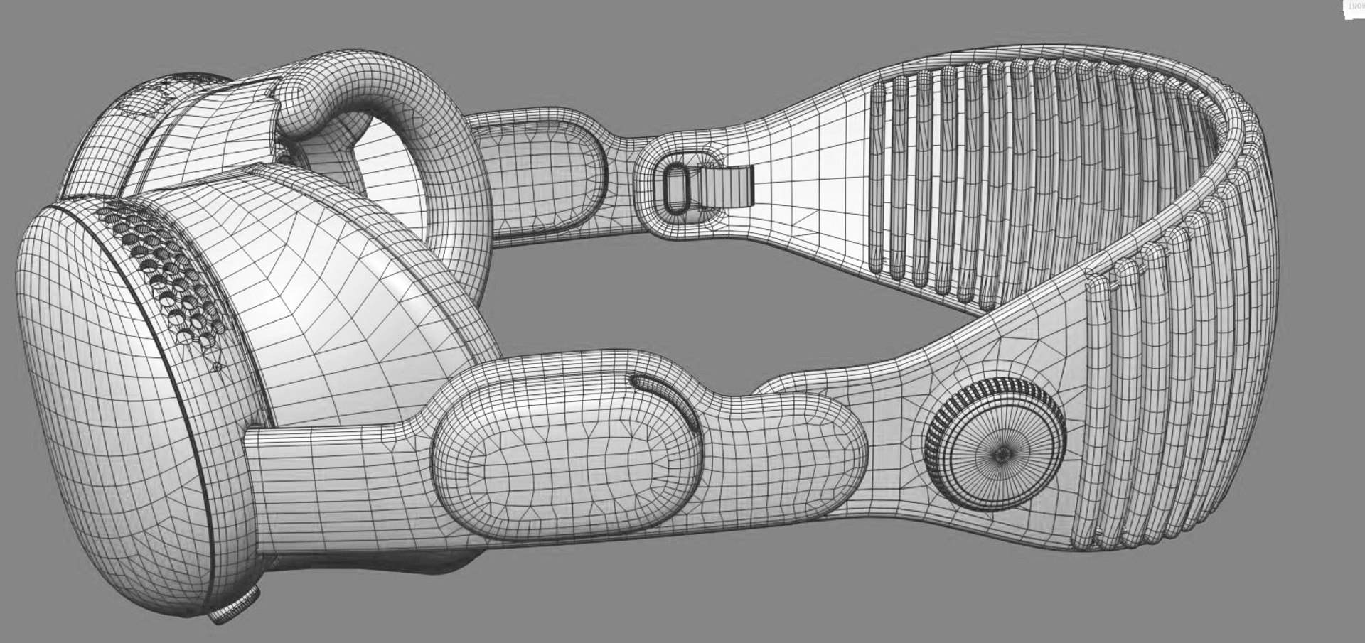 3D Apple VR Headset 2023 Vision Pro 3D Model - TurboSquid 2085392