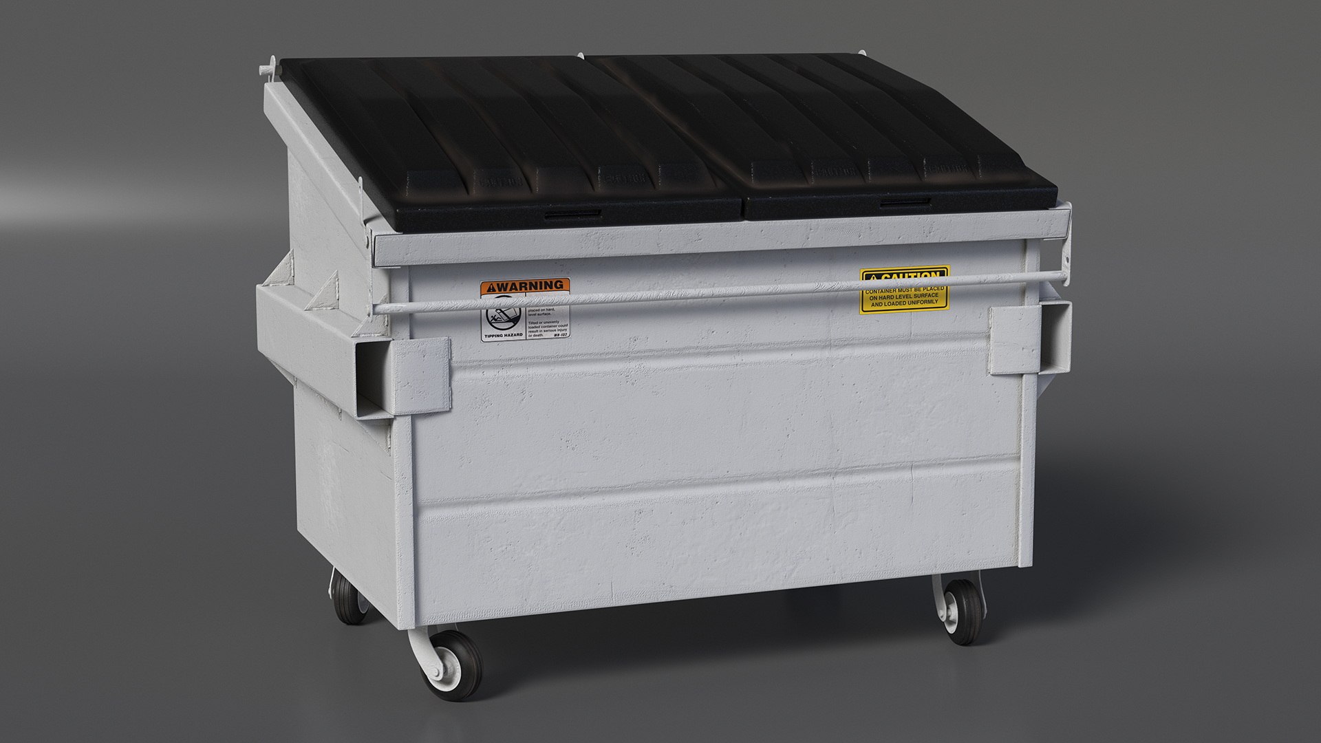 Industrial Waste Dumpster Model - TurboSquid 2207122