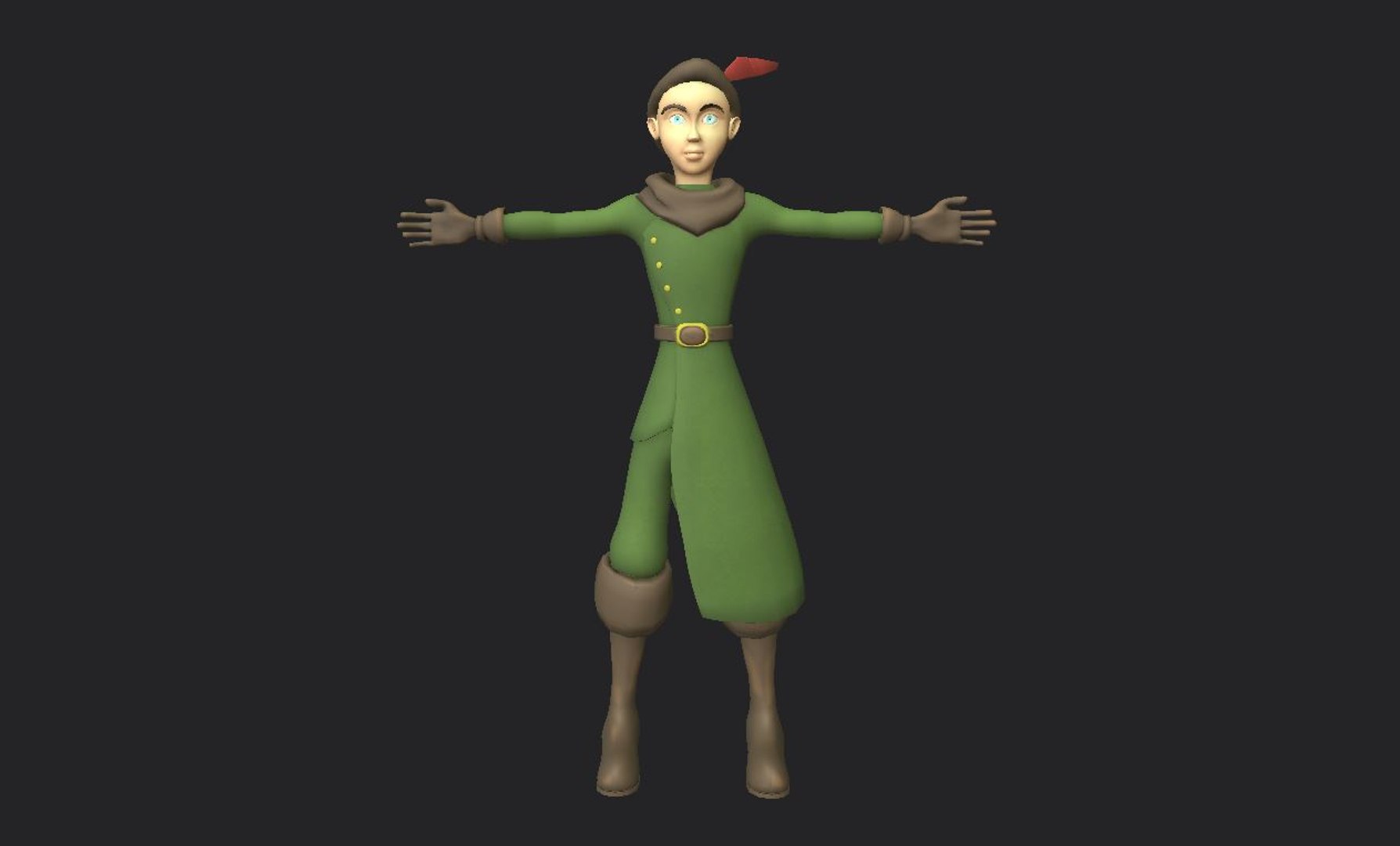 3D cartoon character elf - TurboSquid 1424676