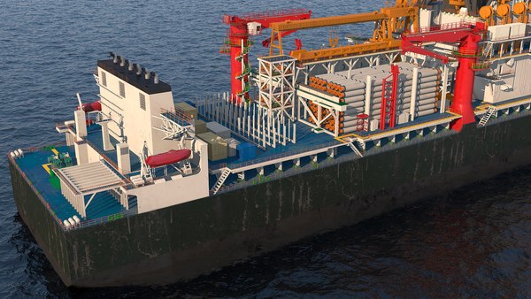 Drillship drilling ships 3D model - TurboSquid 1577135