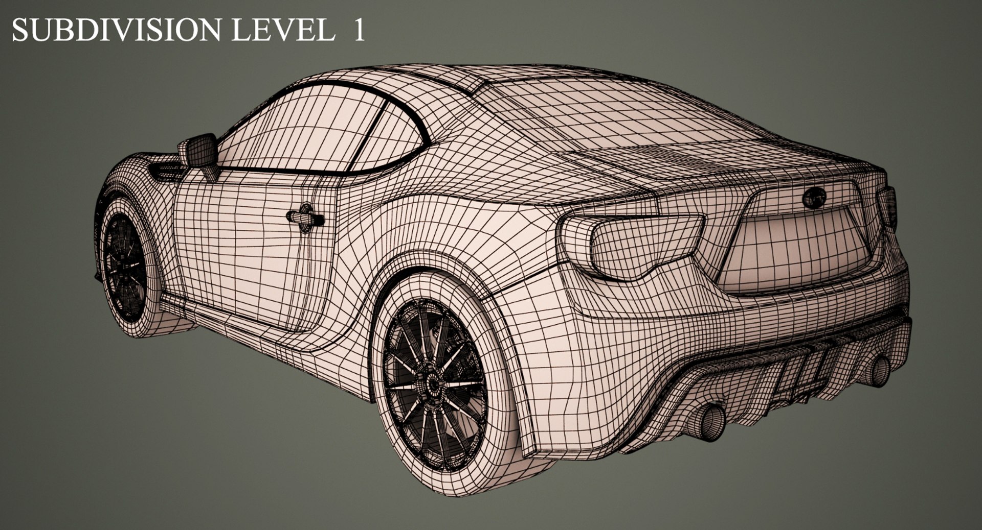 3D Subaru Brz - TurboSquid 1177583