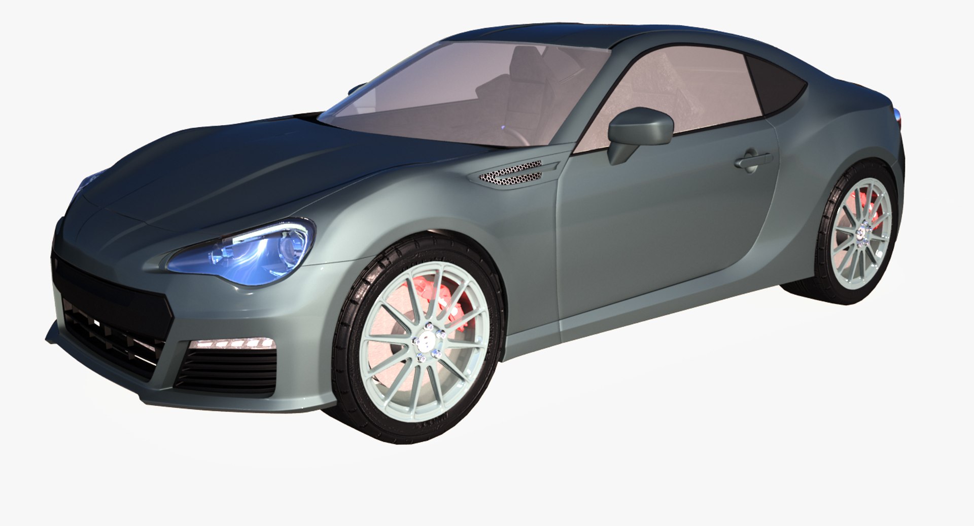 3D Subaru Brz - TurboSquid 1177583