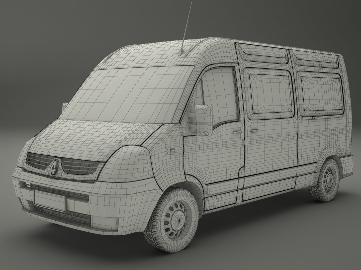 Master Van 3d Model