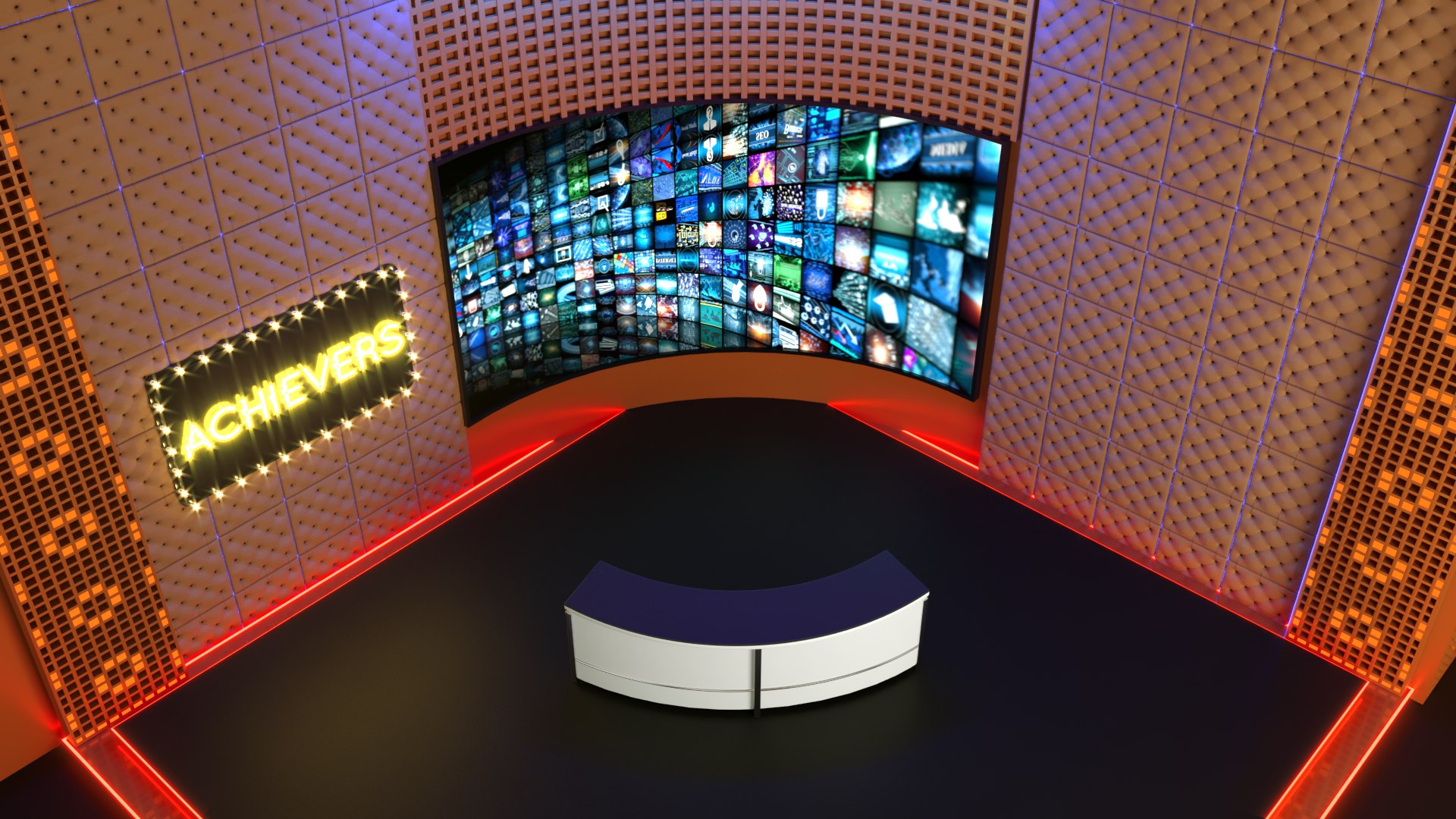 Virtual set 3D model - TurboSquid 1847812