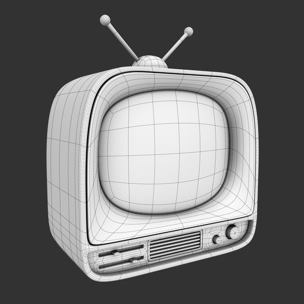 3d 3ds cartoon mini toy tv