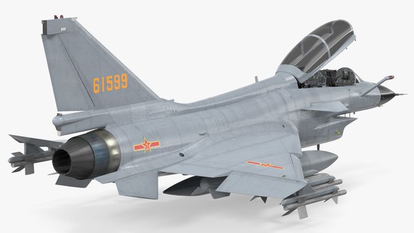 modelo 3d Chengdu J10 S Tandem Sentado Armado Aparejado - TurboSquid ...