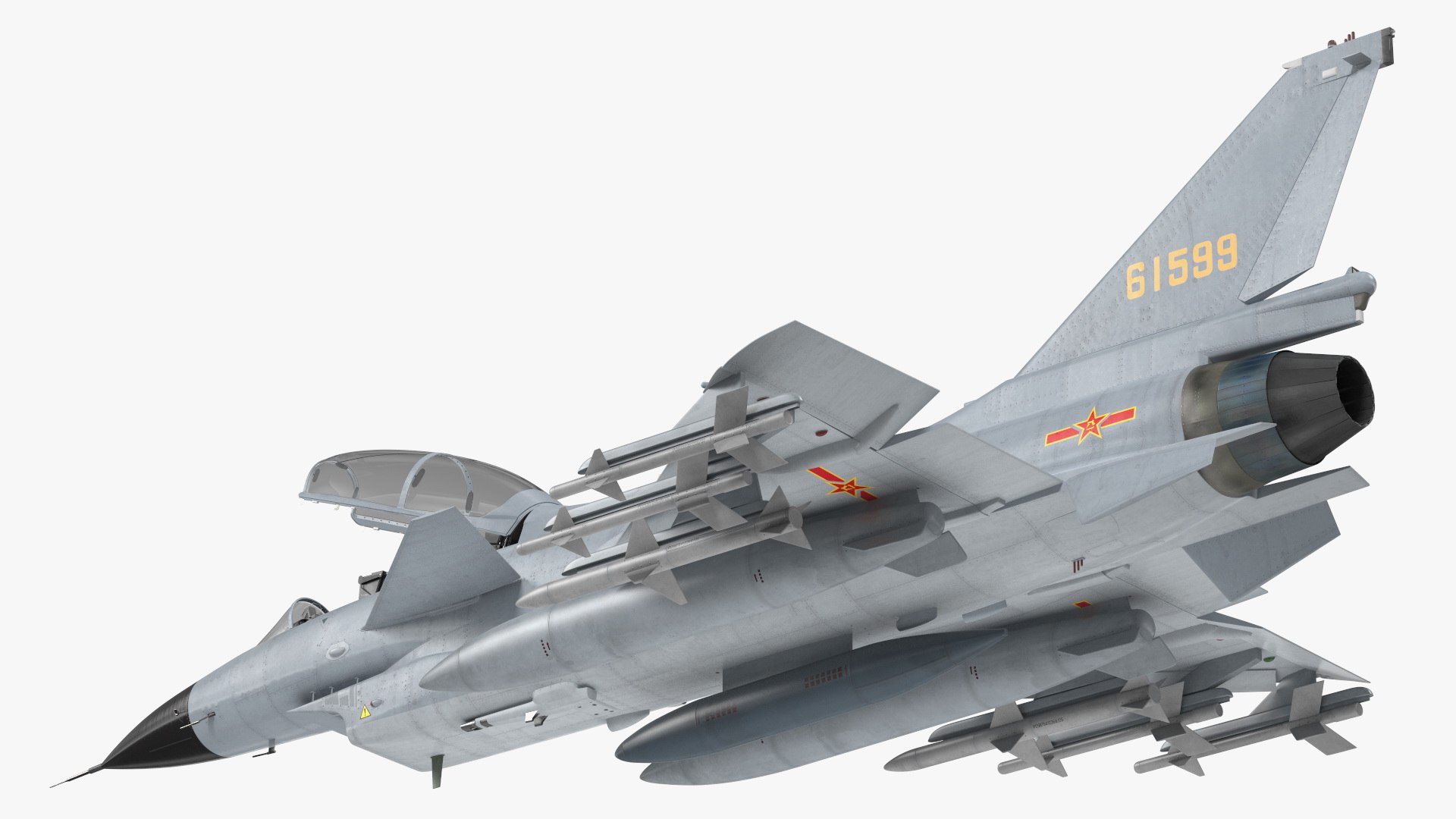 3D chengdu j10 s tandem - TurboSquid 1700203