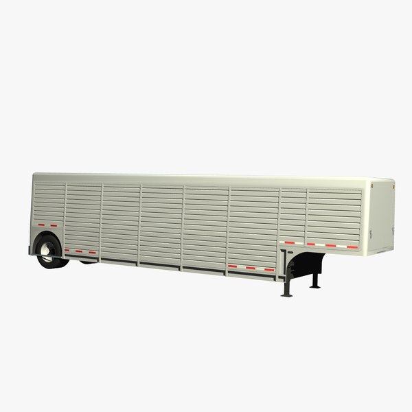 3d model trailer hackney beverage