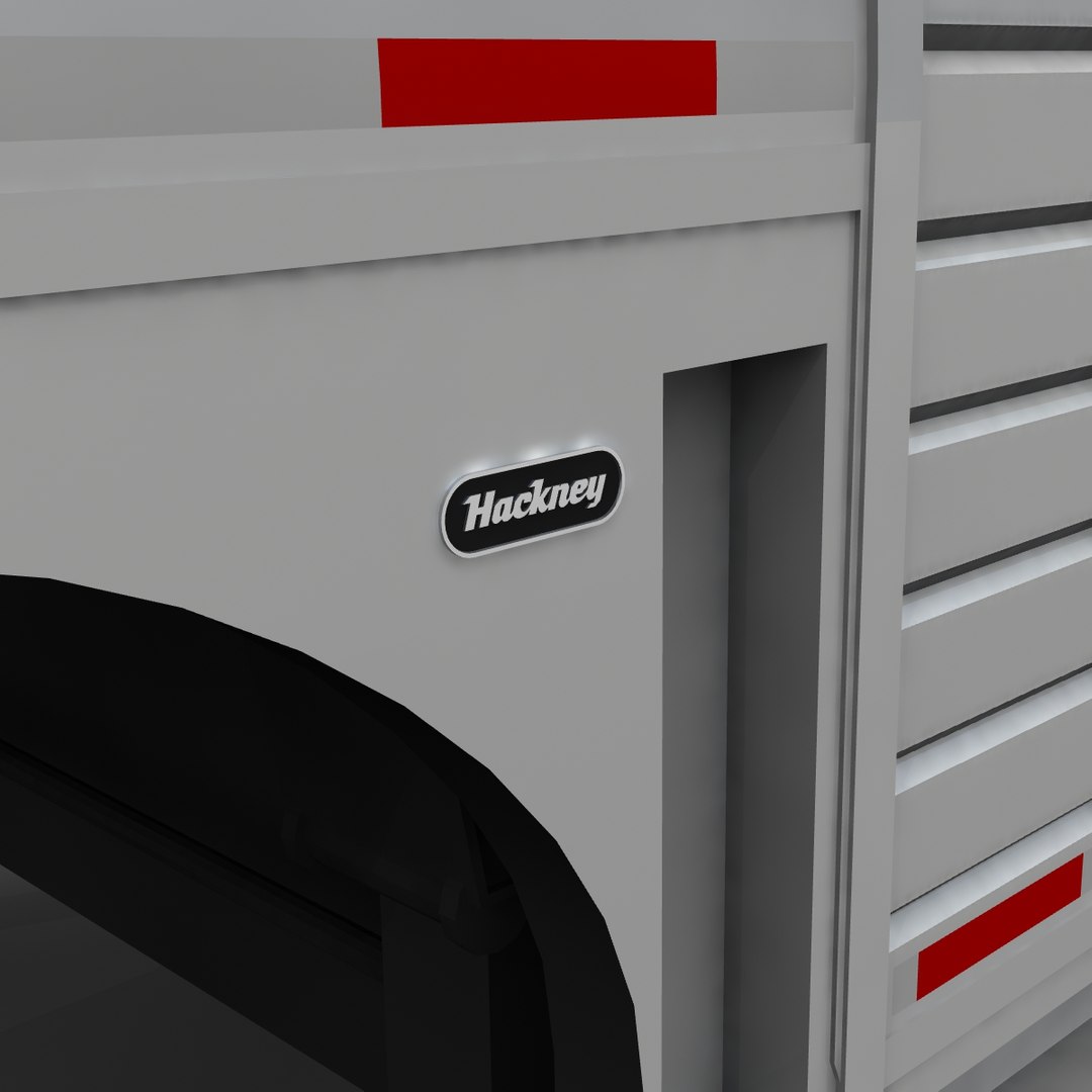 3d Model Trailer Hackney Beverage
