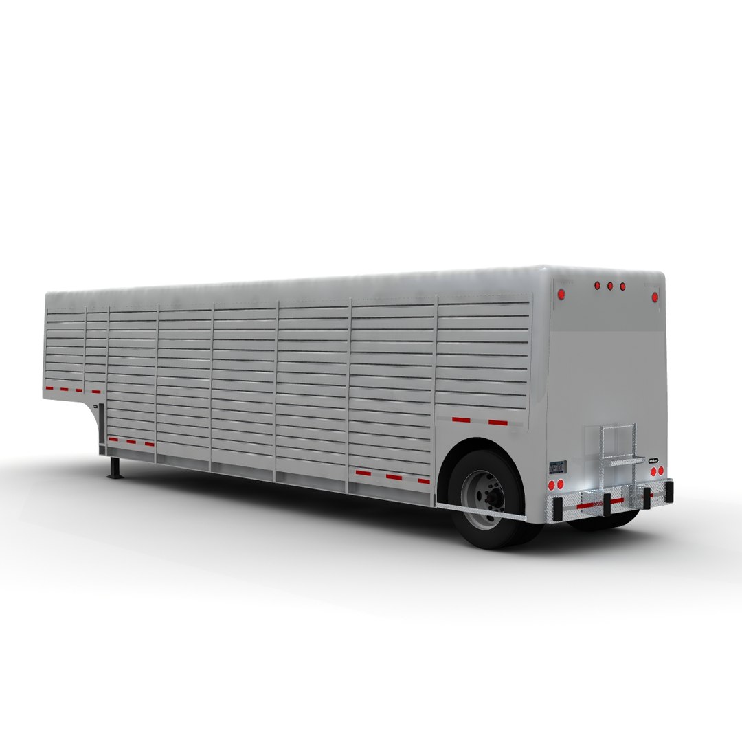 3d Model Trailer Hackney Beverage