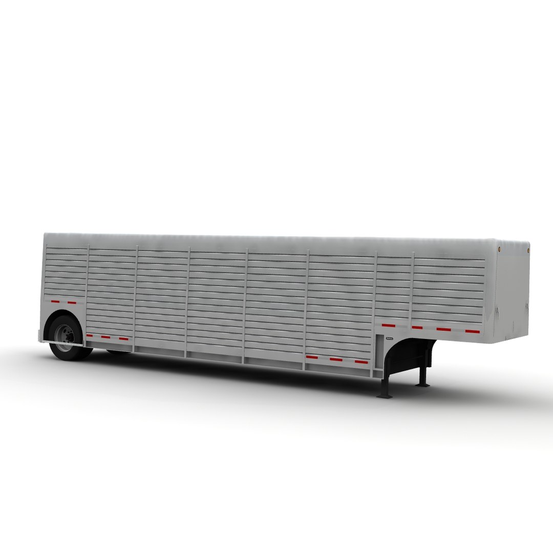 3d Model Trailer Hackney Beverage