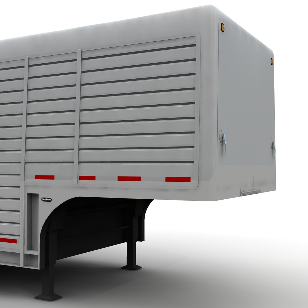 3d Model Trailer Hackney Beverage