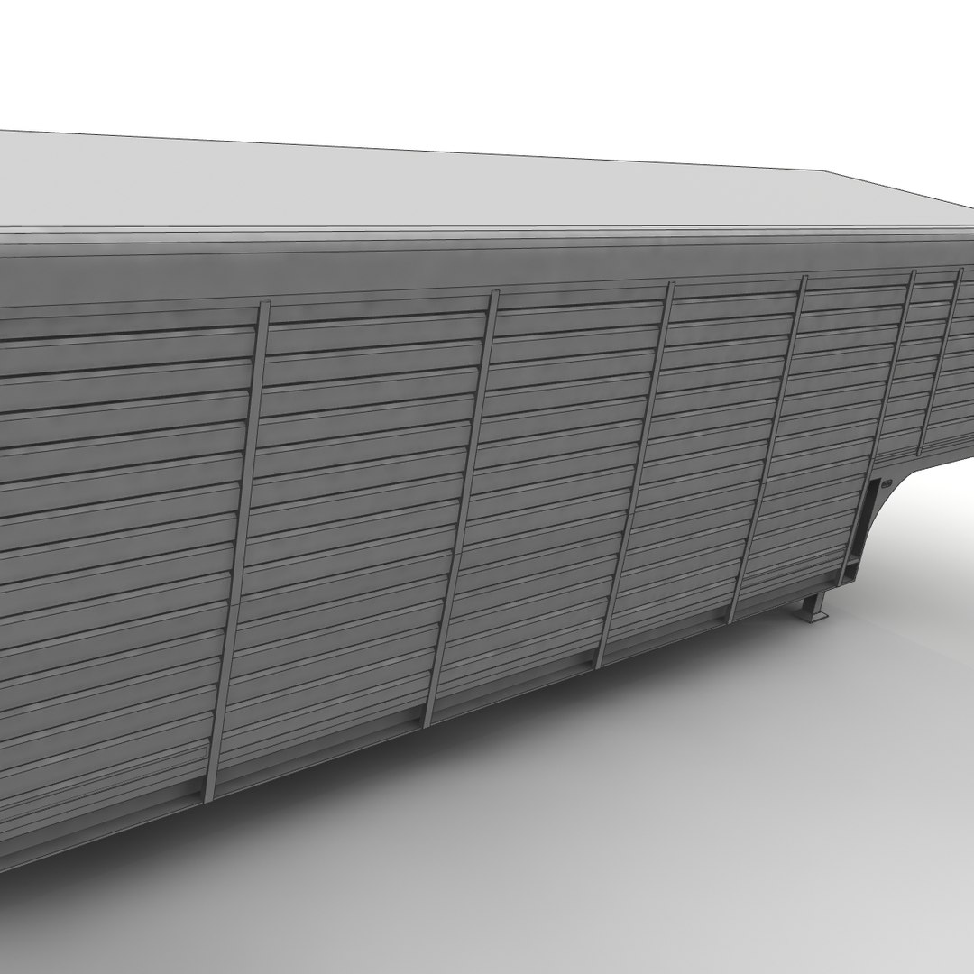 3d Model Trailer Hackney Beverage