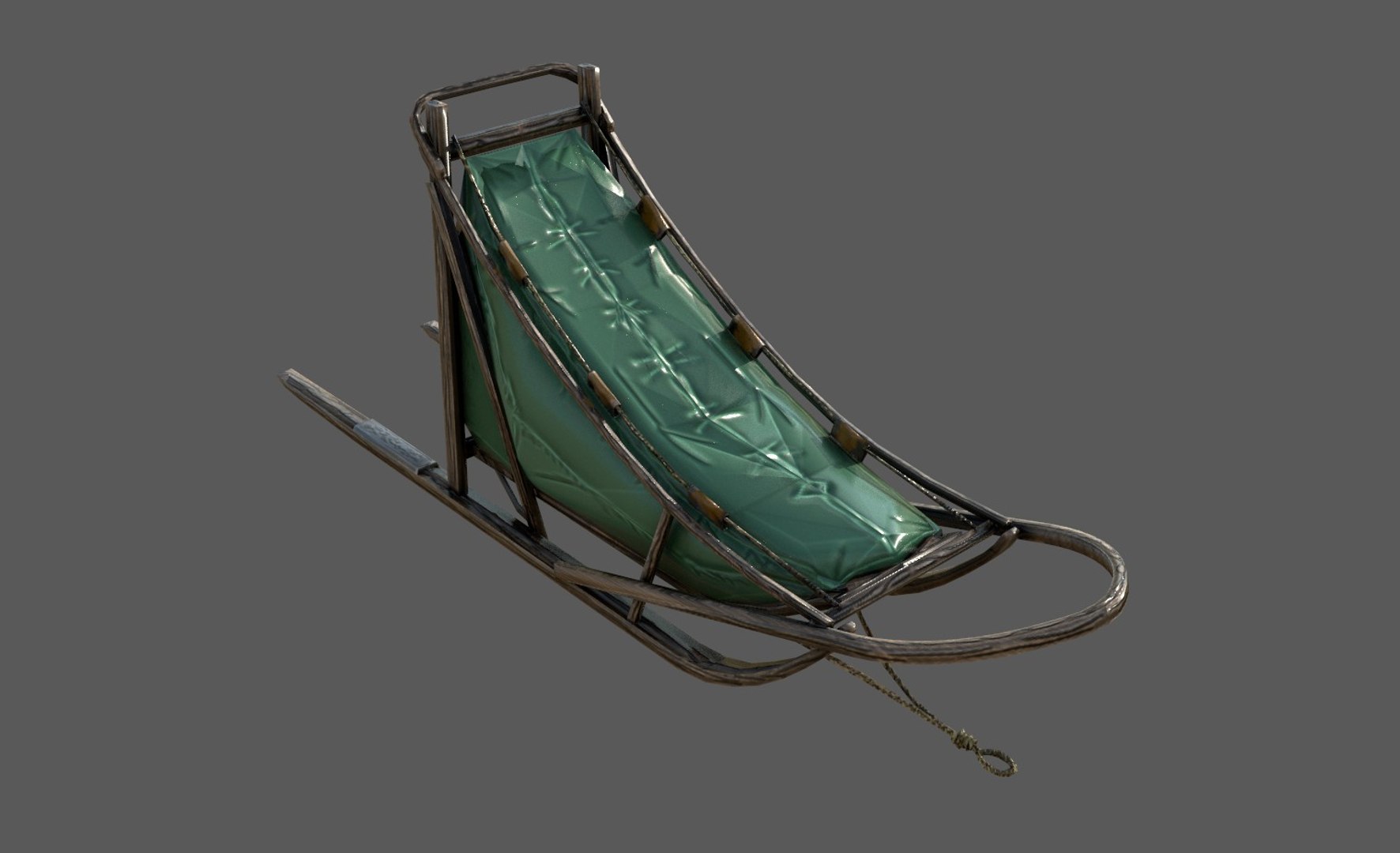 Dog Sled 3D Model - TurboSquid 1322533
