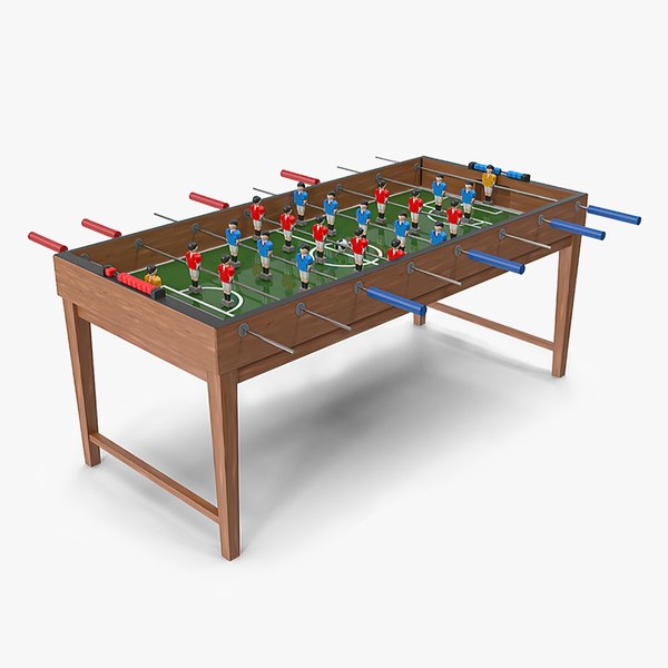 modelo 3d Futbol de mesa - TurboSquid 2272324