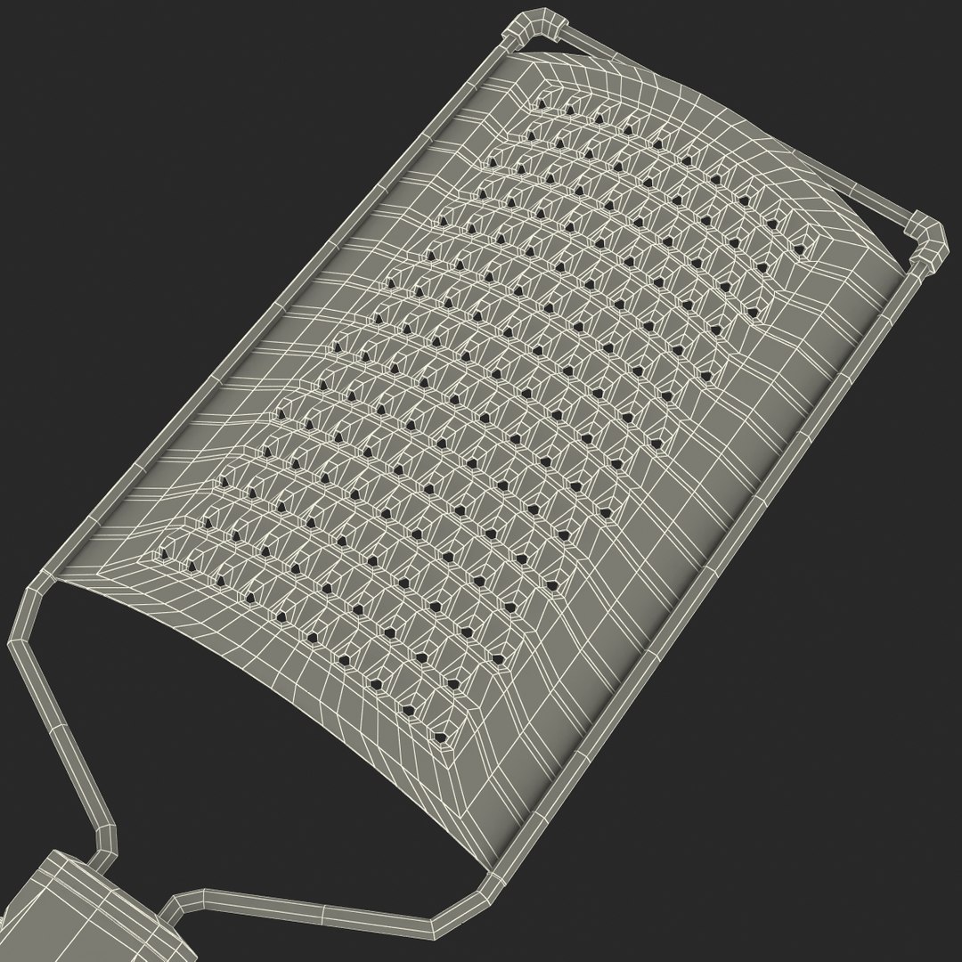 3d model of grater modeled