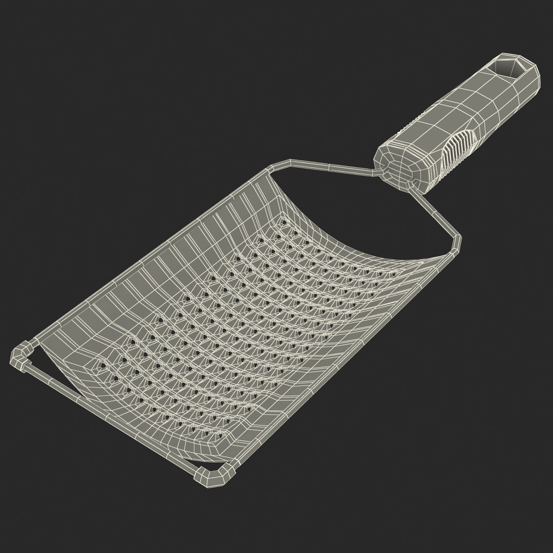 3d model of grater modeled