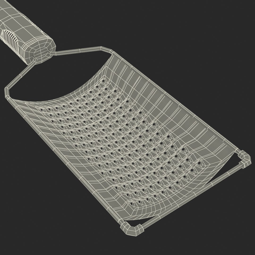 3d model of grater modeled