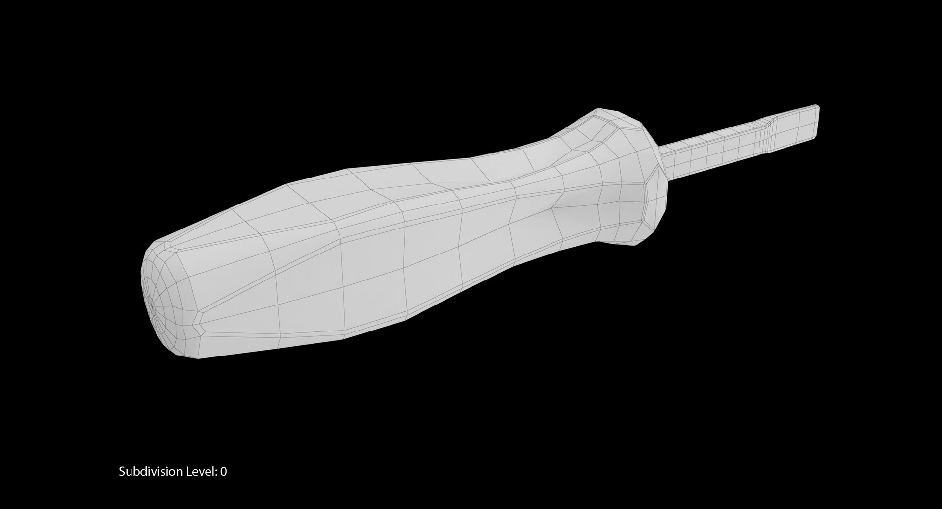 Small Dzus Fastener Screwdriver 3D Model - TurboSquid 1395503