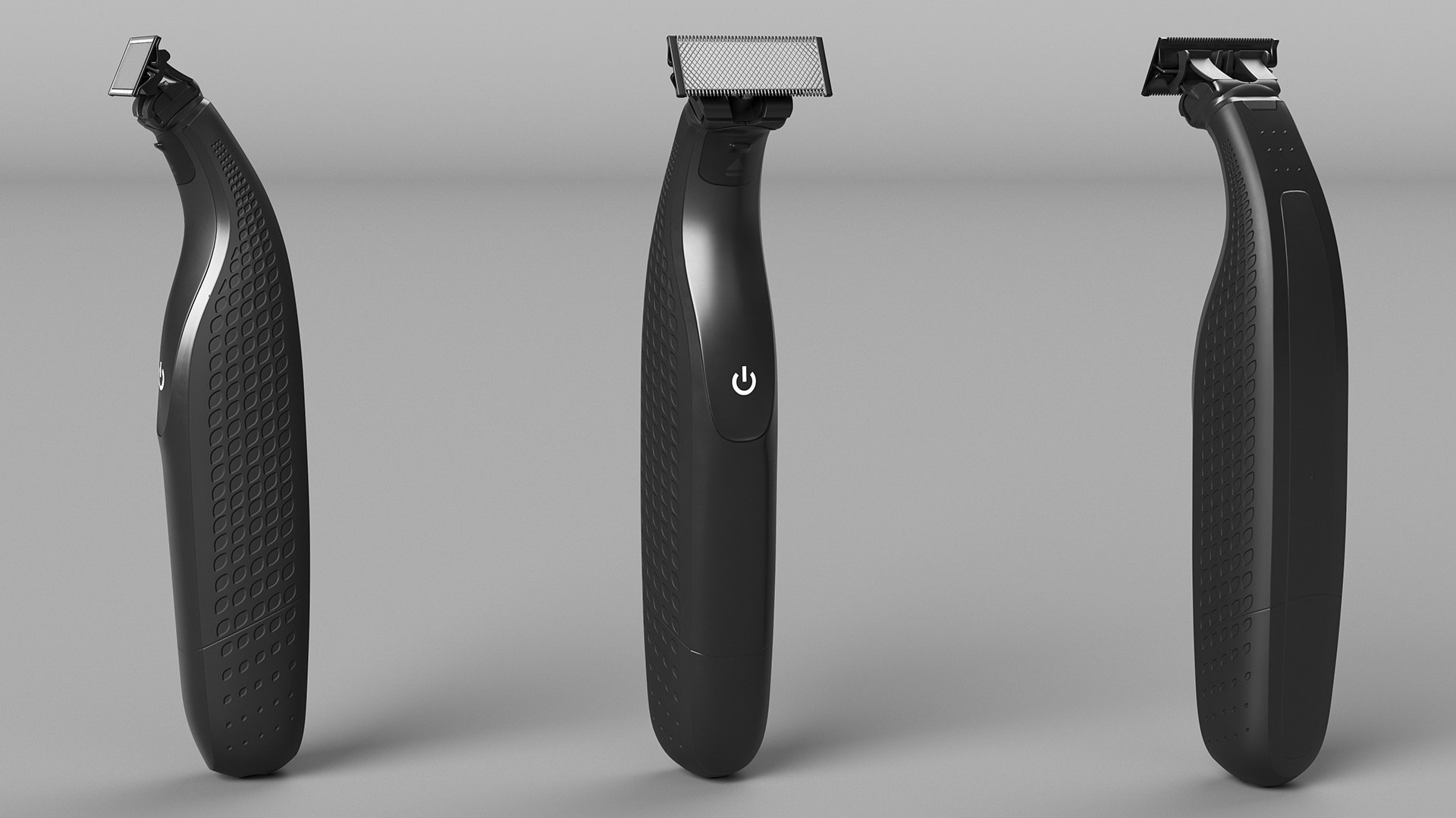 3D Electric Hair Trimmer Black model - TurboSquid 2134636