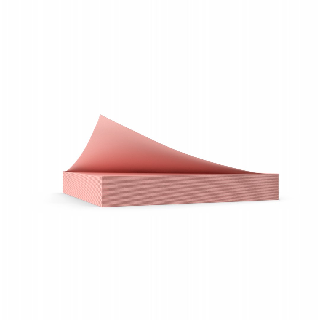 Pink Sticky Notes 3D Model - TurboSquid 2144319