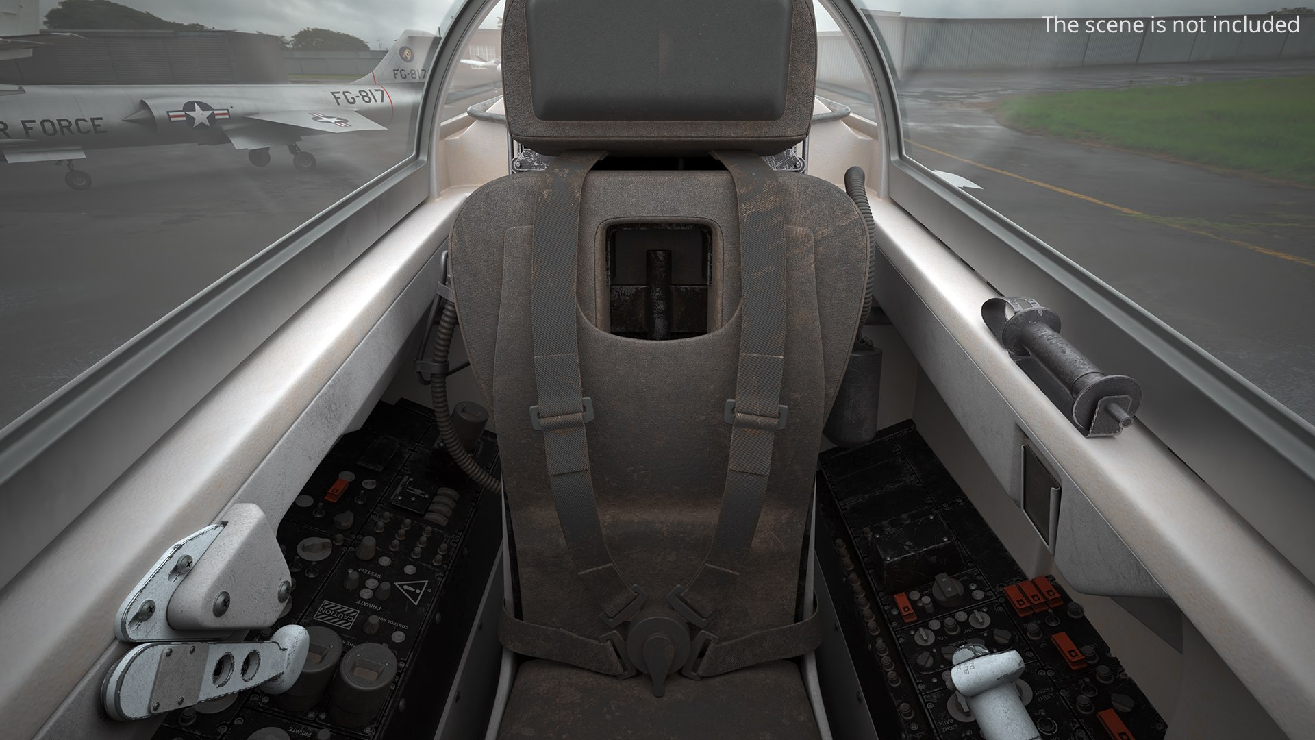 3D Lockheed F-104 Starfighter Aircraft Jet Model - TurboSquid 2486197