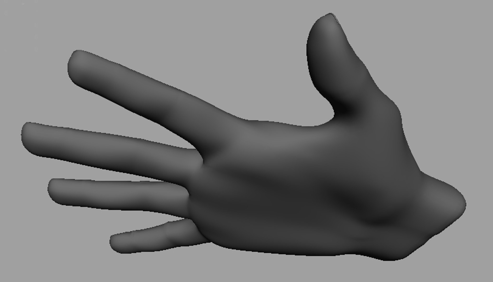 3d Human Hand Model