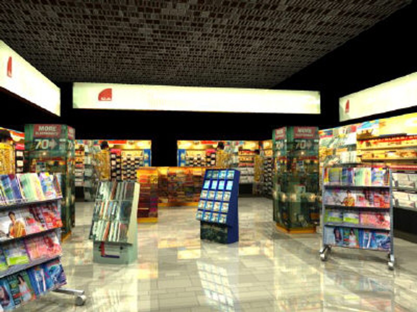 3d Model Shop Interiors