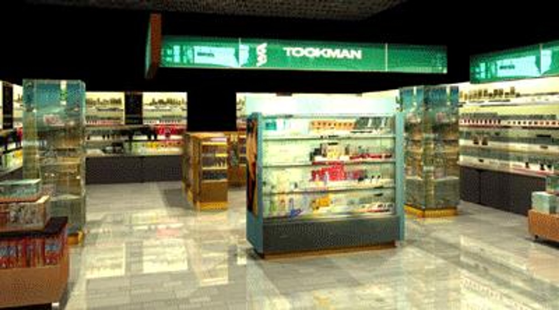 3d Model Shop Interiors