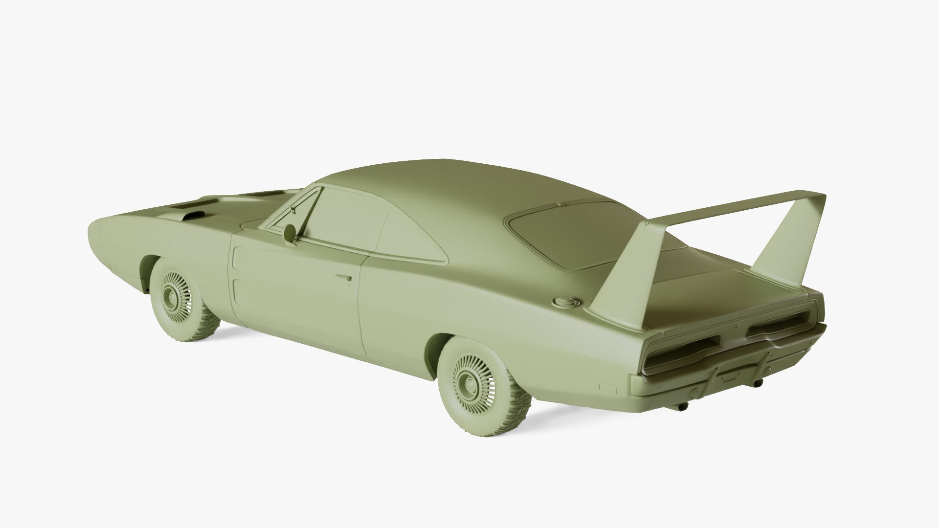3D Dodge Charger Daytona 1969 Model - TurboSquid 2502065