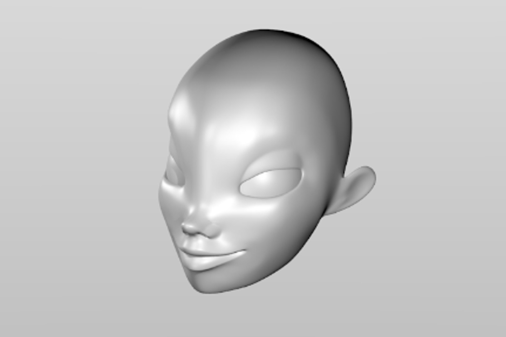 Free Blend Model Head