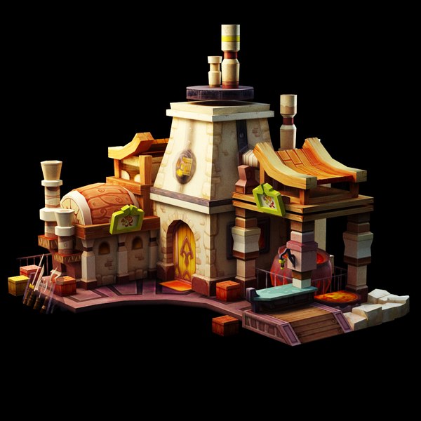 Blacksmith Shop 3D Models for Download | TurboSquid
