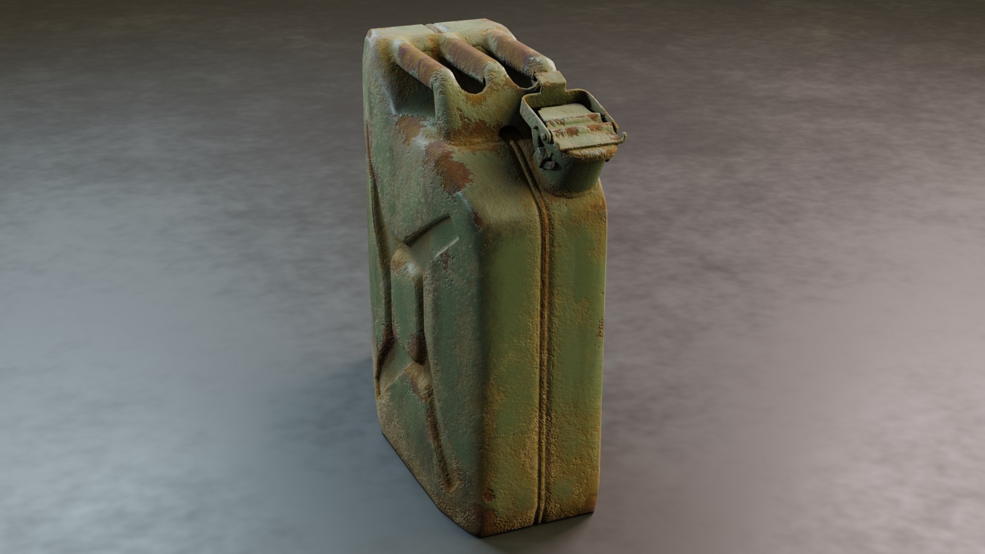 3D Canister 20L Rust Model - TurboSquid 1855868