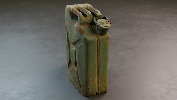 3D Canister 20L rust model - TurboSquid 1855868