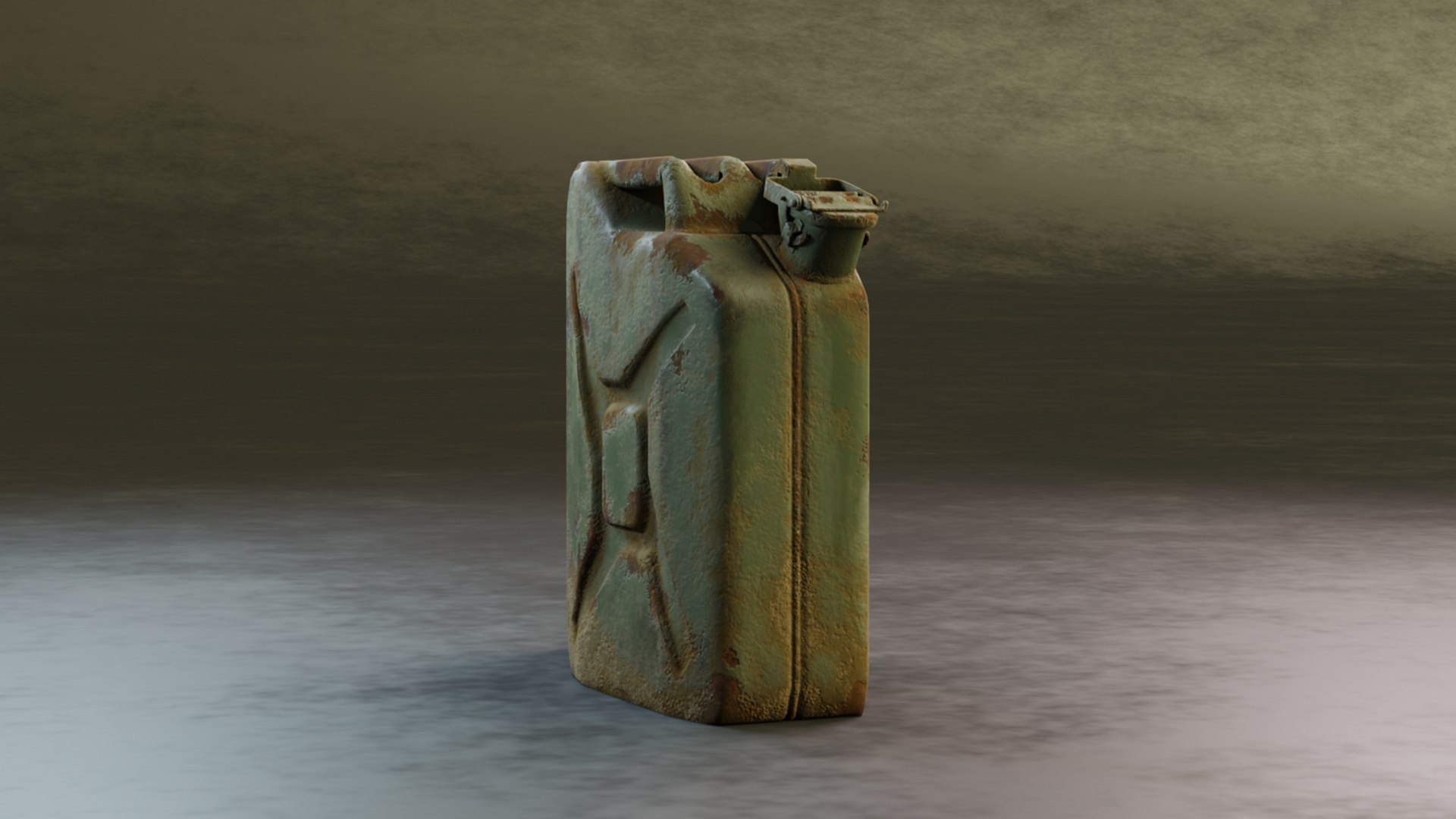 3D Canister 20L Rust Model - TurboSquid 1855868