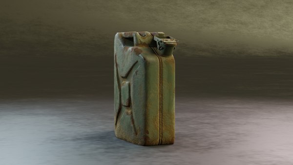 3D Canister 20L rust model - TurboSquid 1855868