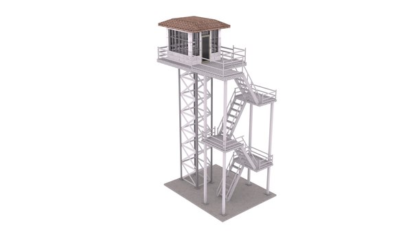 Watching Tower3D模型 - TurboSquid 2105556