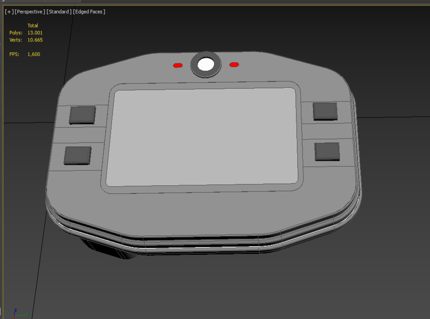 SPEEDOMETER DIGITAL 4 RACING LAP TIMER KART AIM 3D Model - TurboSquid 2234604