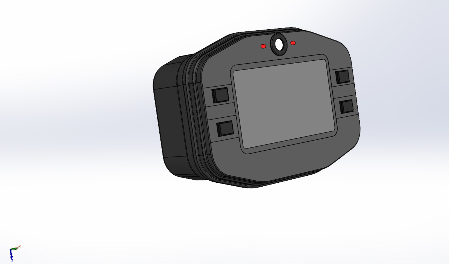SPEEDOMETER DIGITAL 4 RACING LAP TIMER KART AIM 3D Model - TurboSquid 2234604