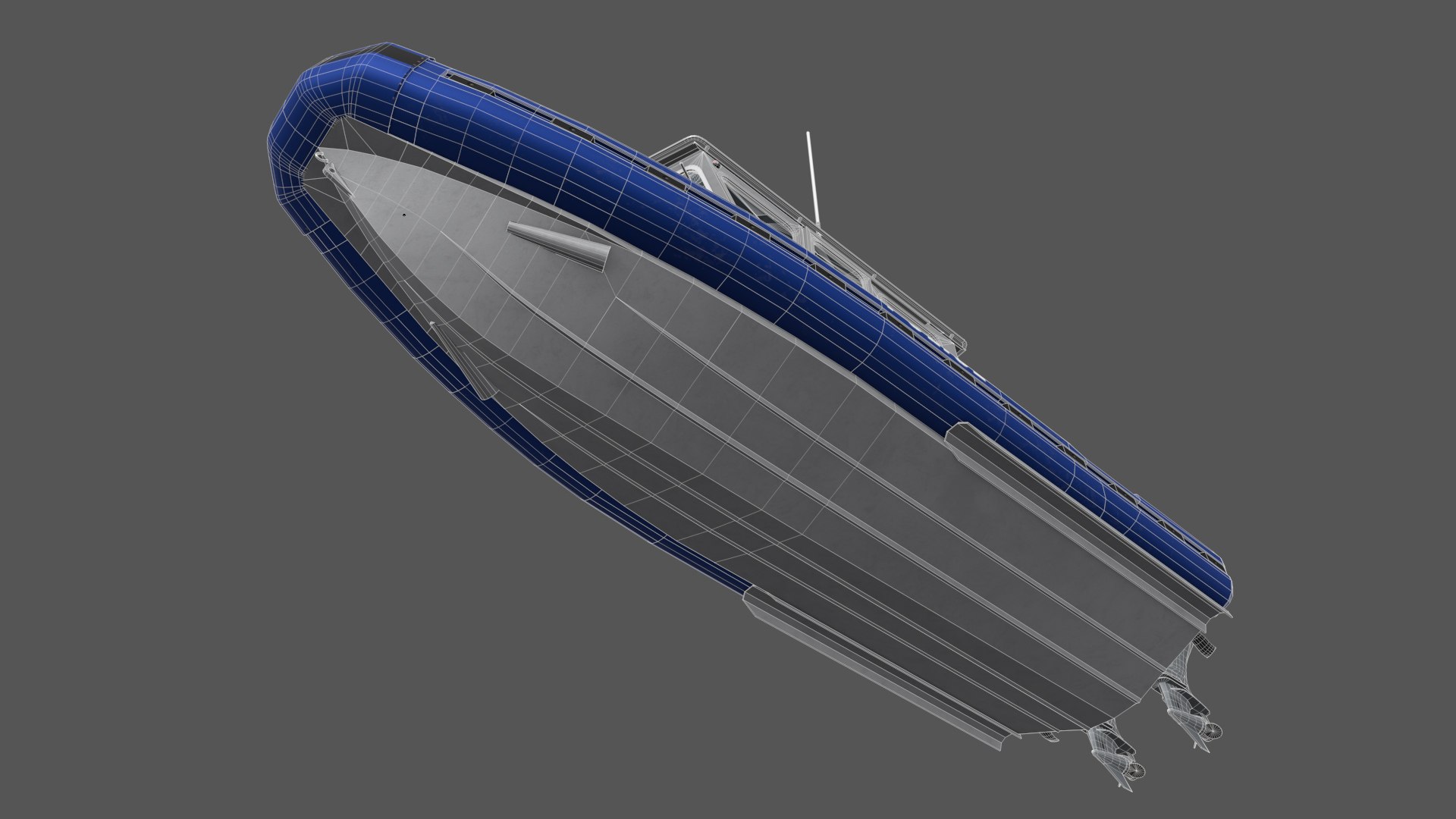 USCG RB-HS DEFENDER CLASS SAFE BOAT 25 3D - TurboSquid 2128892