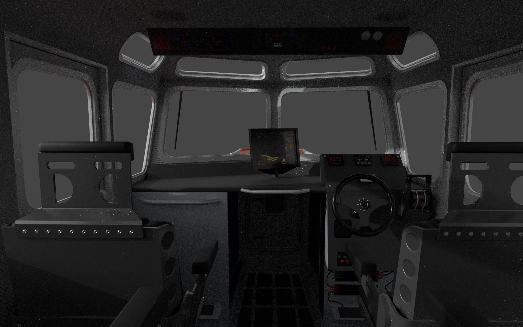 USCG RB-HS DEFENDER CLASS SAFE BOAT 25 3D - TurboSquid 2128892