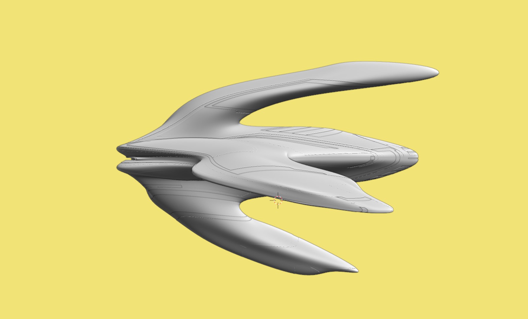 3D Mothership Model - TurboSquid 2240961